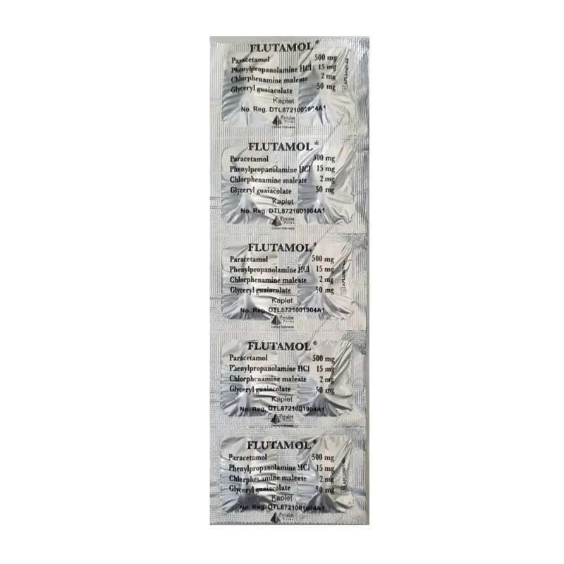 Jual Flutamol Strip Isi 10 Tablet - Obat Flu Batuk Pilek Di Seller ...