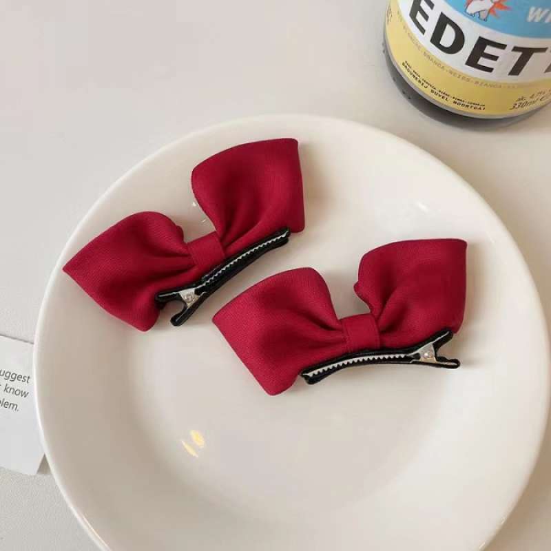Jual 2pcs / Set Jepitan Rambut Pita Tegak Anak Model Korea / Jepit ...