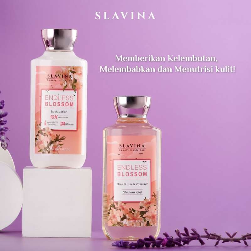 Jual Slavina Shower Gel Sabun Cair Sabun Mandi Dengan Parfum 350ml By ...