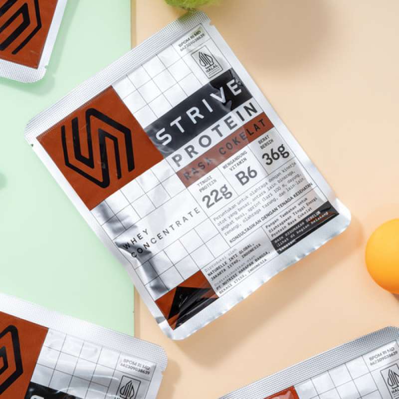 Jual Strive Nutrition- Whey Protein Concentrate 36 G Susu Protein ...