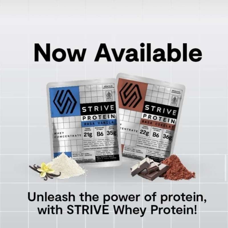 Jual Strive Nutrition- Whey Protein Concentrate 36 G Susu Protein ...