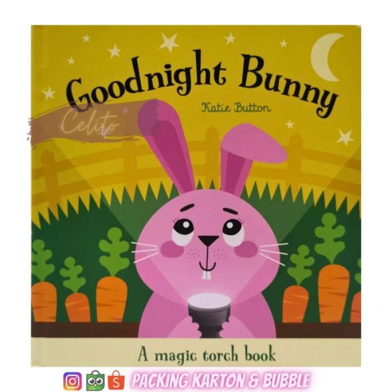 Jual Magic Flashlight Book / Torch Book - Magical Bedtime Story - Tiger ...