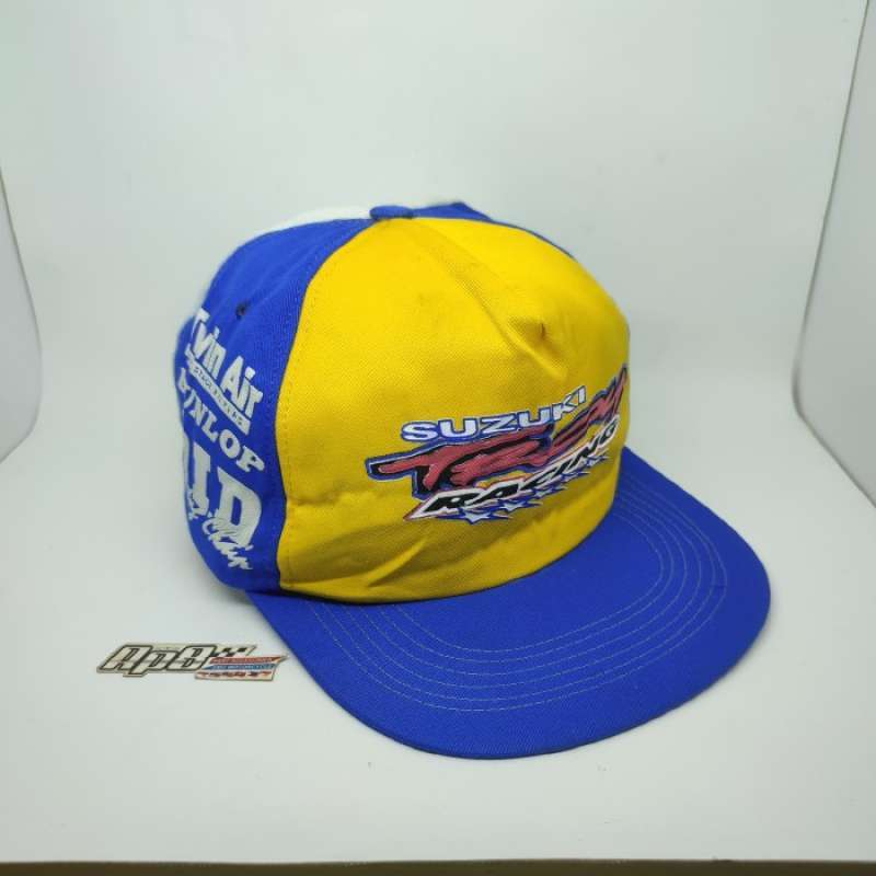 Jual Topi Vintage Racing Topi Suzuki Troy Racing Di Seller Wd_store ...