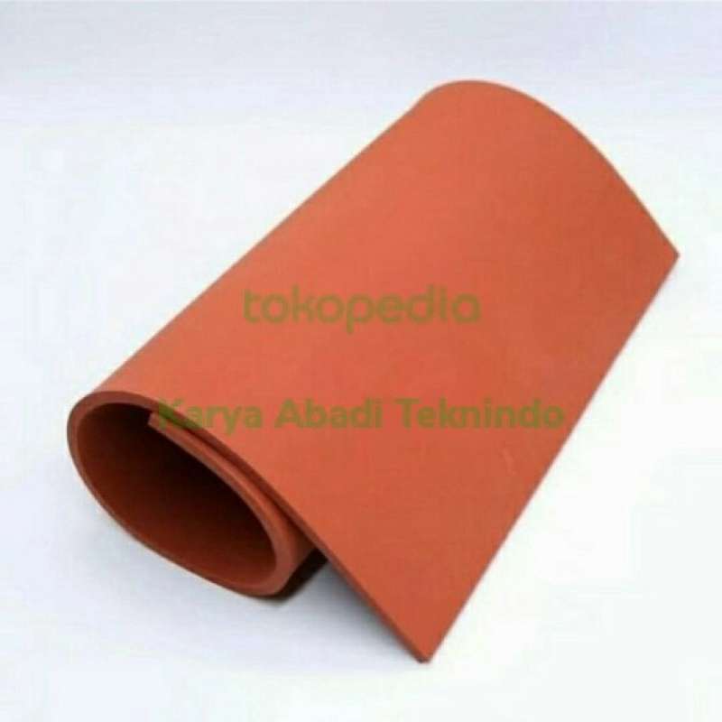 Promo Sponge Silikon Tahan Panas 5mm X 30cm X 30cm/alas Mesin Press ...