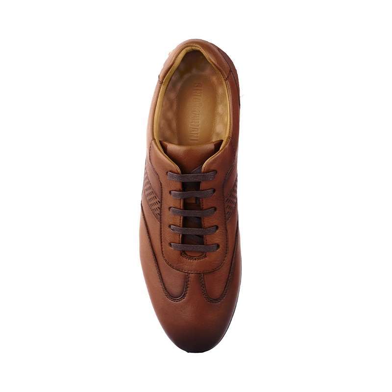 Promo Sepatu Casual Formal Pria Gino Mariani Geomar Coklat - 39 Diskon ...