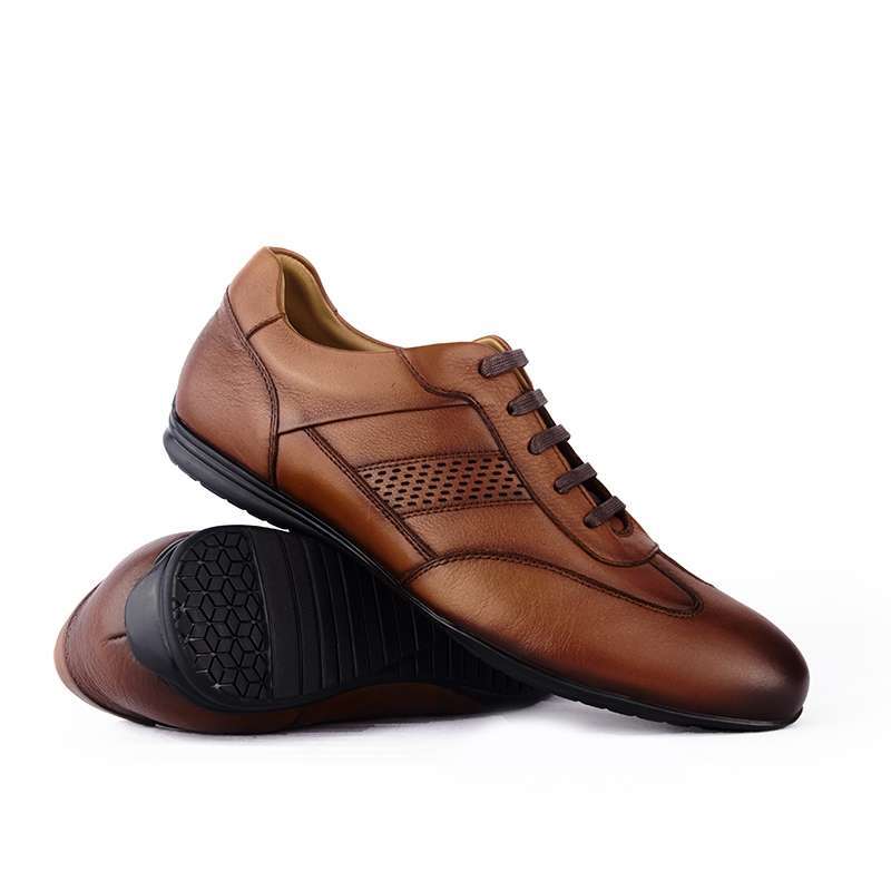 Promo Sepatu Casual Formal Pria Gino Mariani Geomar Coklat - 39 Diskon ...