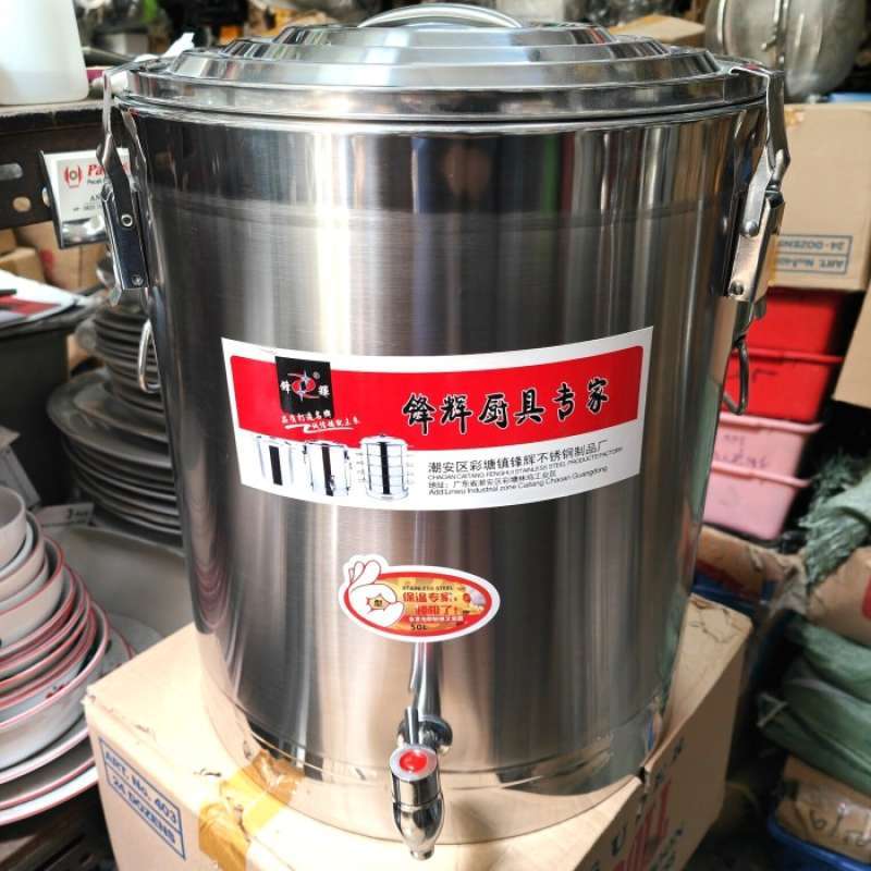 Promo Super Water Tank 50 Liter Full Stainless High Quality Drink Jar ...