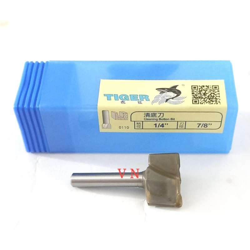 Promo Mata Router/fil 22mm X 13mm As 1/4 Cleaning Bottom Bits Merk ...