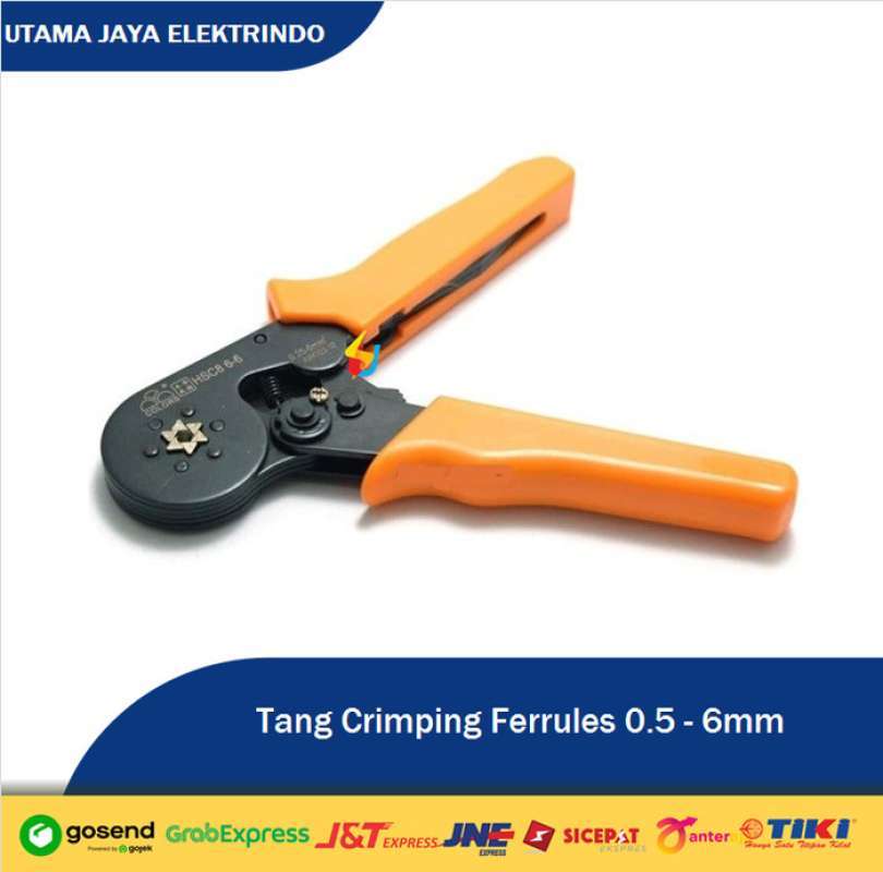 Promo Tang Skun Ferrules / Ferrules Crimping Tools 0.5-6mm2 Hsc8 6-6 ...