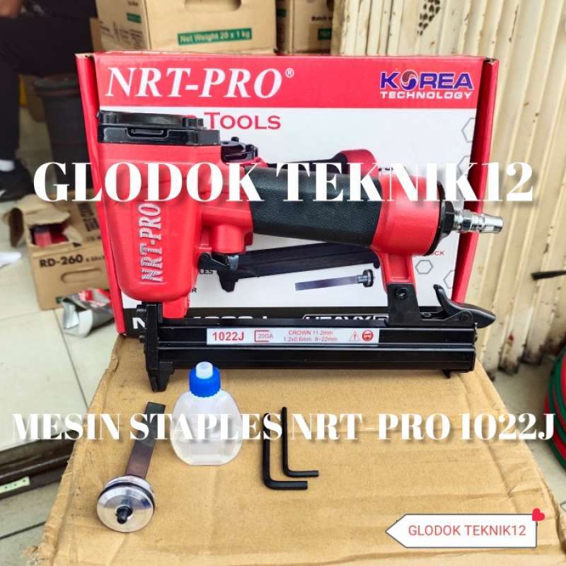 Promo Nrt-pro 1022j Air Stapler Gun Paku Tembak U / Staples Angin Nrt ...
