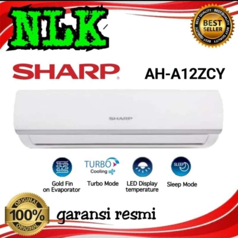 Promo Ac Sharp Ah-a12ucy +pasang+instalas 1.5pk Turbo Cool Series R32 1 ...