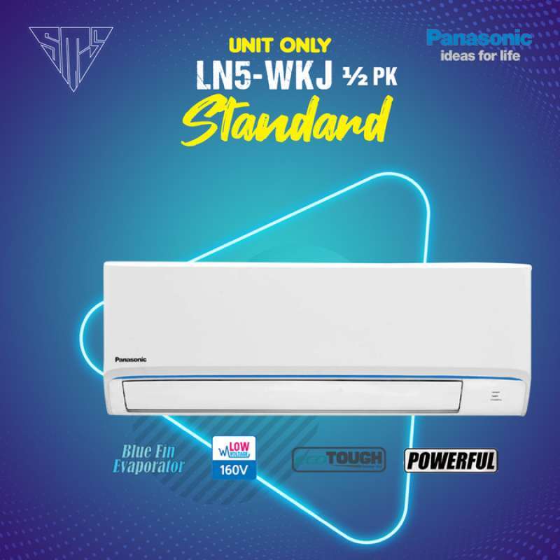 Promo Ac Panasonic Si Biru 1/2 Pk Cs-ln5wkj Low Voltage Diskon 23% Di ...