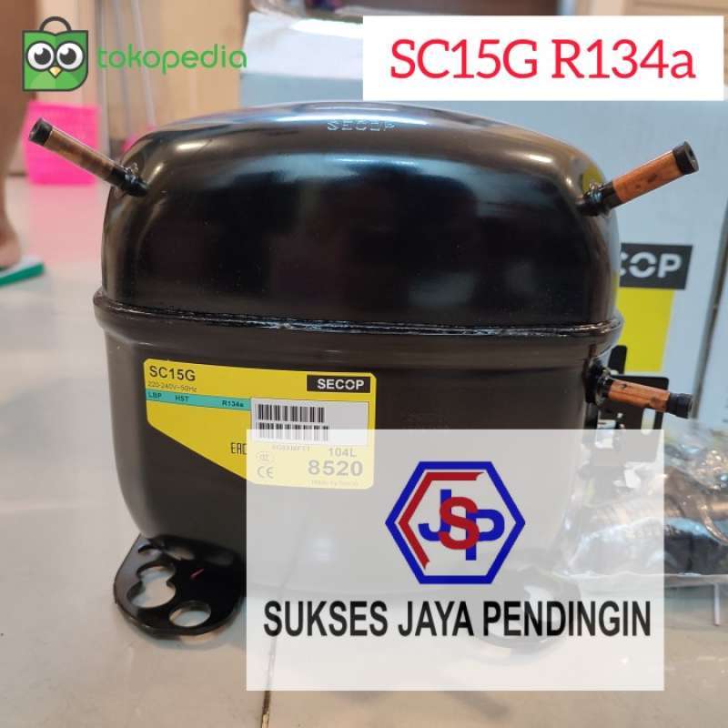 Promo Compressor Secop Sc15g / Kompresor Secop Sc15g R134a Diskon 23% ...