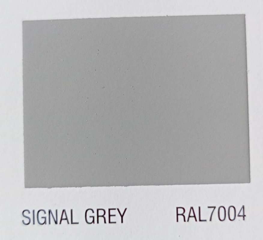 Promo Cat Pu Recoatable Finish Soft Matt Signal Grey Ral 7004 Kaleng ...