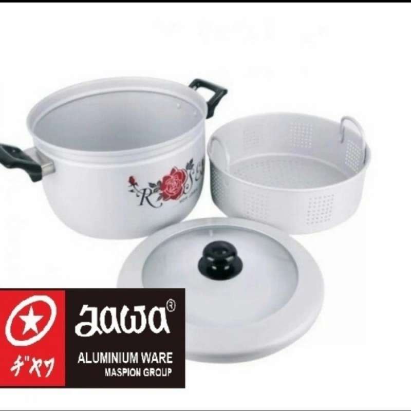 Promo Panci Kukusan Steamer Rice Cooker Aluminium Panca Guna Maspion 28 ...