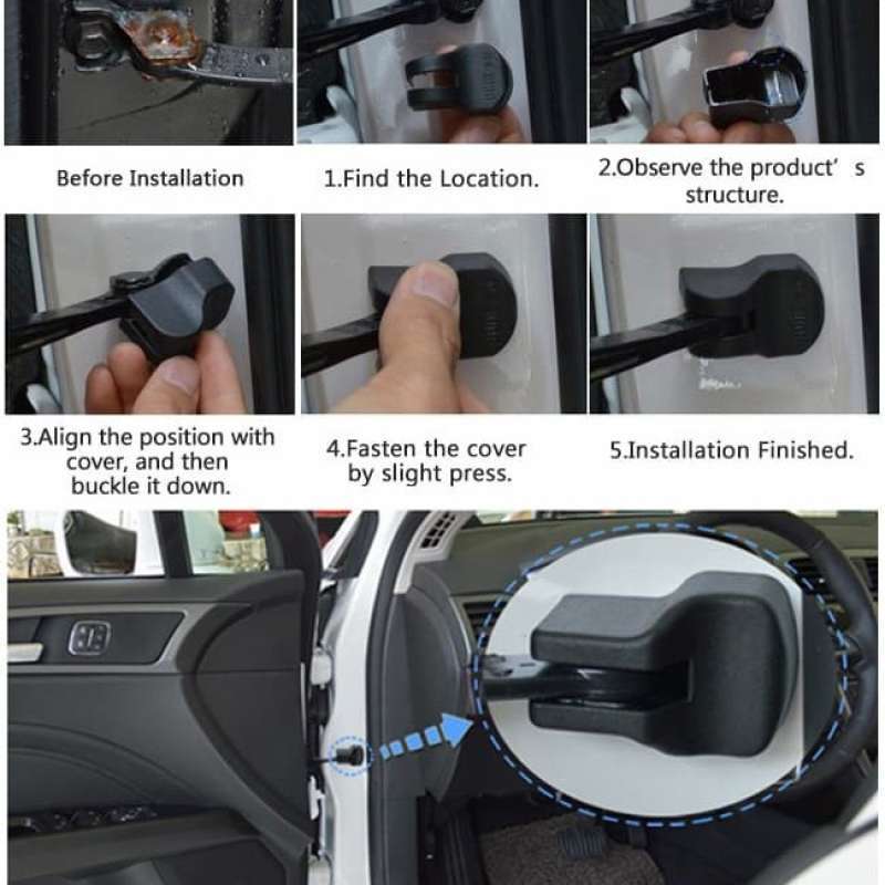 Promo Car Door Lock & Arm Cover Toyota Raize Daihatsu Rocky Diskon 23% ...