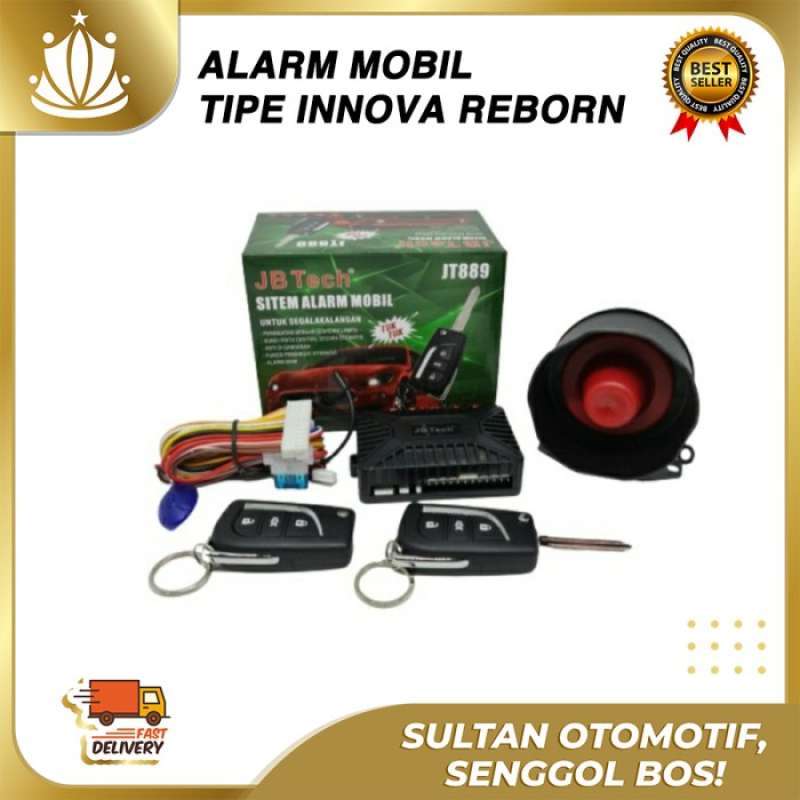 Promo Alarm Mobil Remote Model Innova Reborn Kunci Lipat Jt889 Set ...