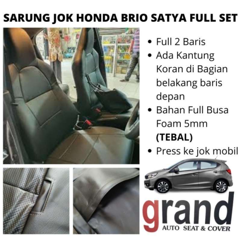 Promo Sarung Jok Cover Jok Mobil Brio Satya Full Set Grand Original ...