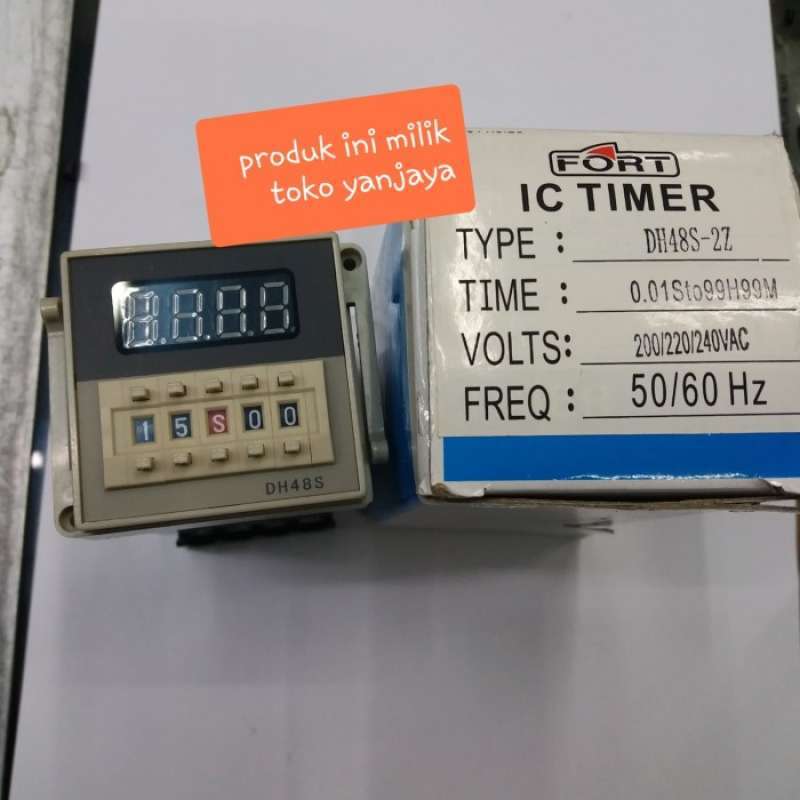Promo Timer Dh48s-2z 220v/timer On Delay Dh48s-2z Diskon 23% Di Seller ...