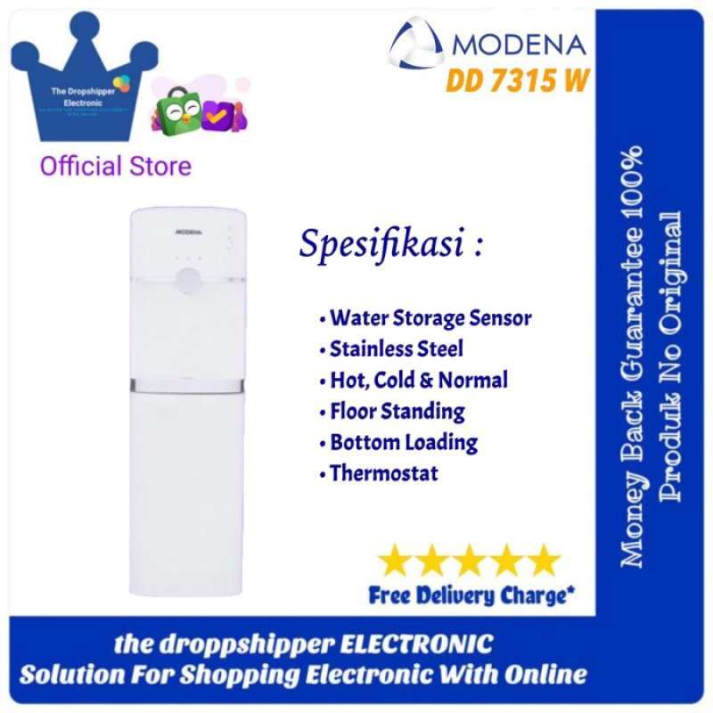 Promo Dispenser Air Modena Dd7315w Floor Standing Dispenser Galon Bawah ...
