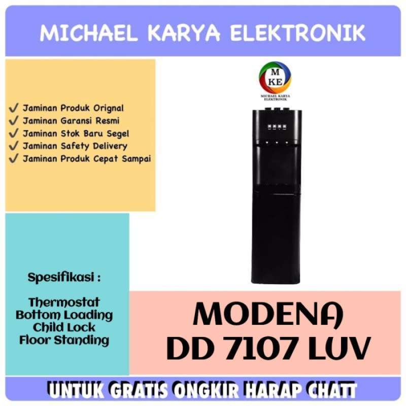 Promo Water Dispenser Galon Bawah Modena Dd 7107 Luv Floor Standing ...