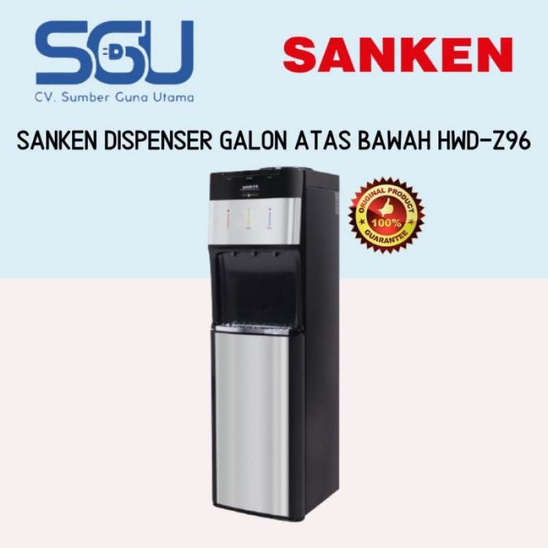Promo Sanken Dispenser Standing Galon Atas Bawah Hwd-z96 / Hwd Z96 / Hwdz96 Diskon 23% Di Seller ...