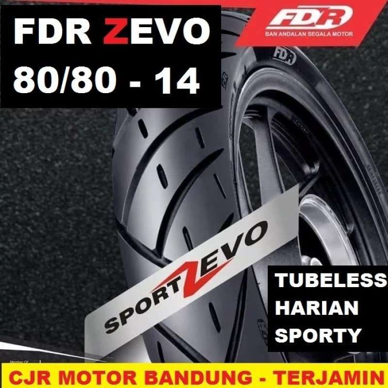 Promo Ban Motor Matic Fdr Sport Zevo 80/80 Ring 14 New Gen Mio Xeon ...