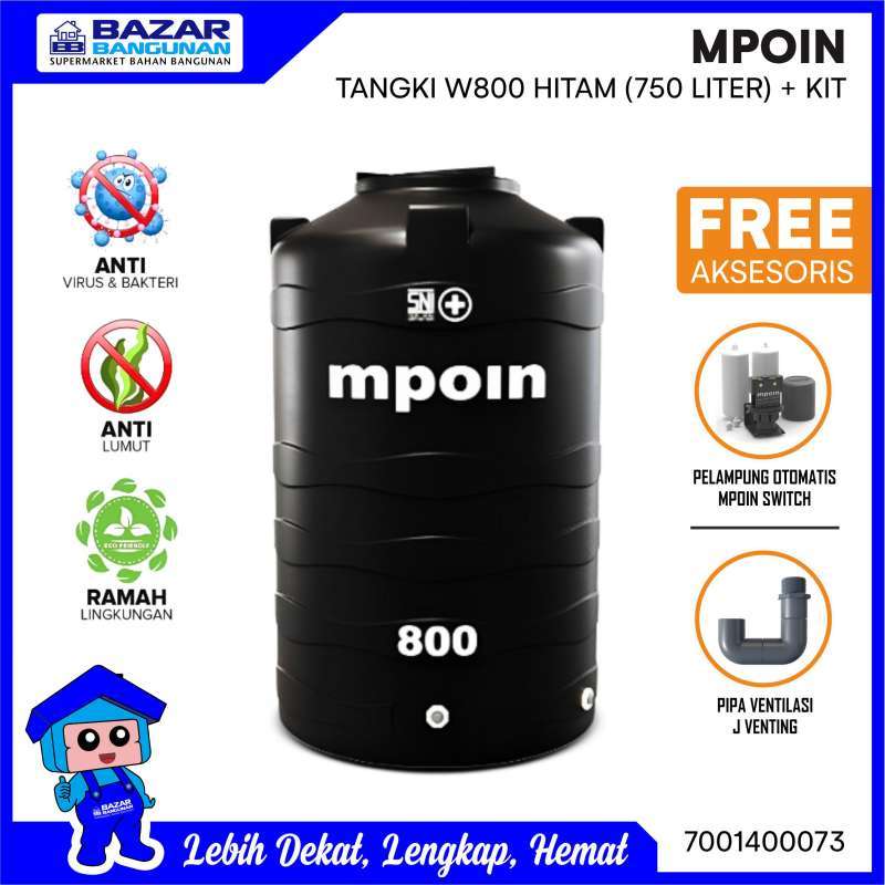 Jual Mpoin - Tangki / Tandon / Toren Air / Water Tank W800 W 800 Wave ...