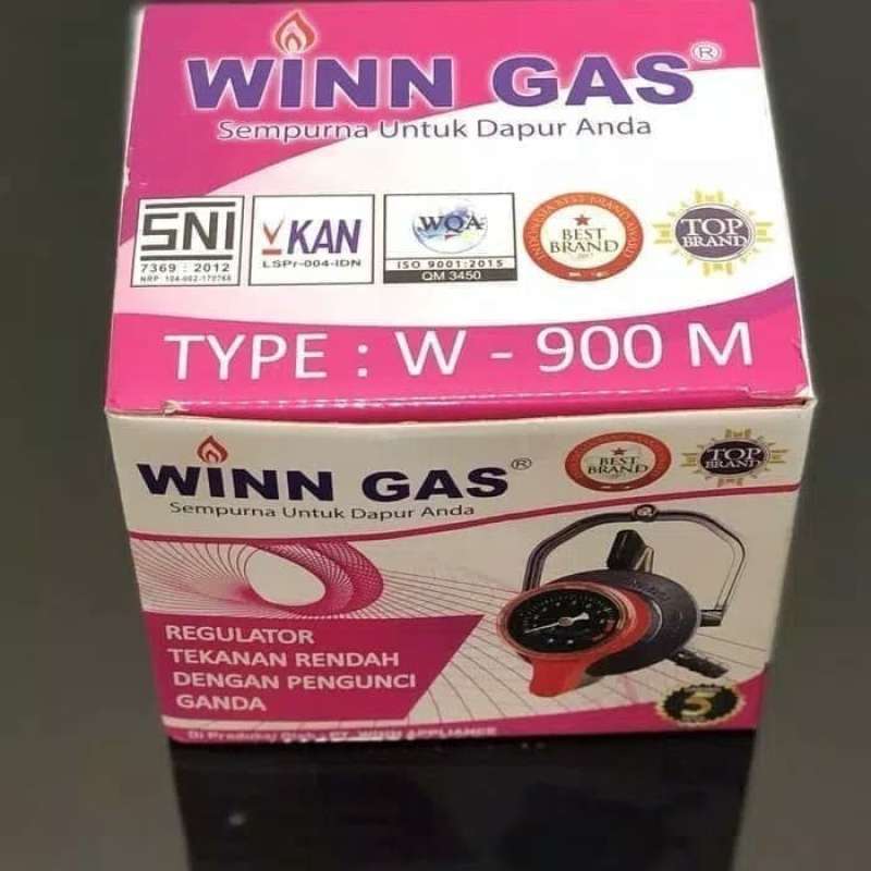 Promo Regulator Gas Lpg Win Gas 3 Pengunci Ganda Diskon 23% Di Seller ...