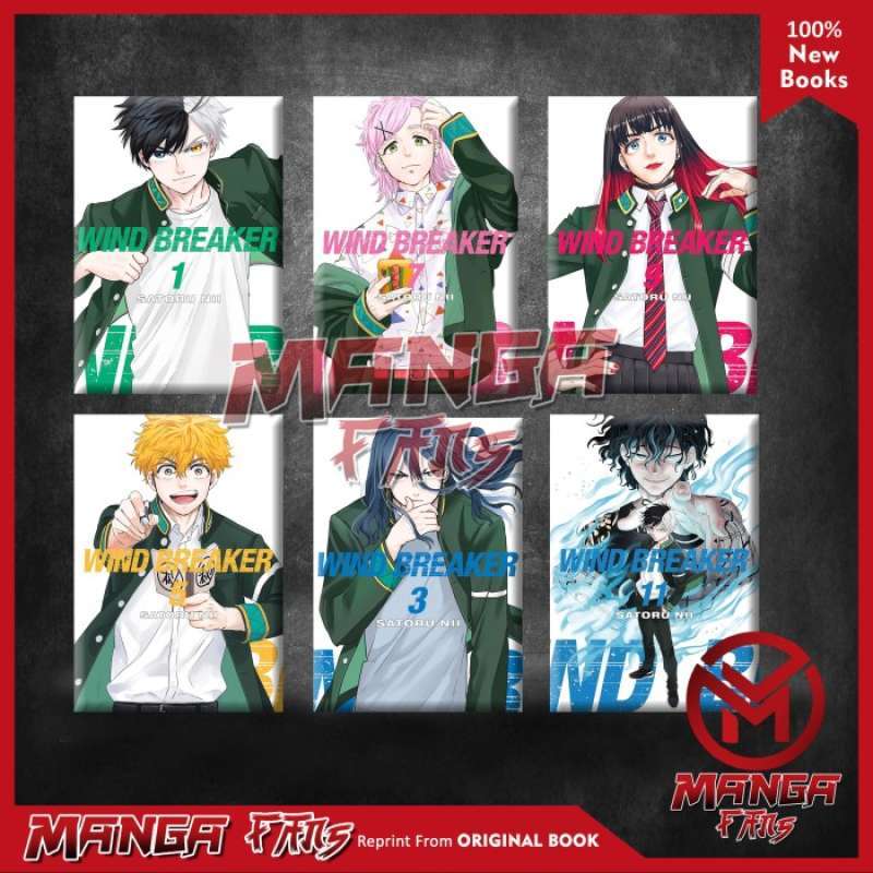 Jual Manga: Wind Breaker By Satoru Nii - Vol 2 Di Seller Rumix ...