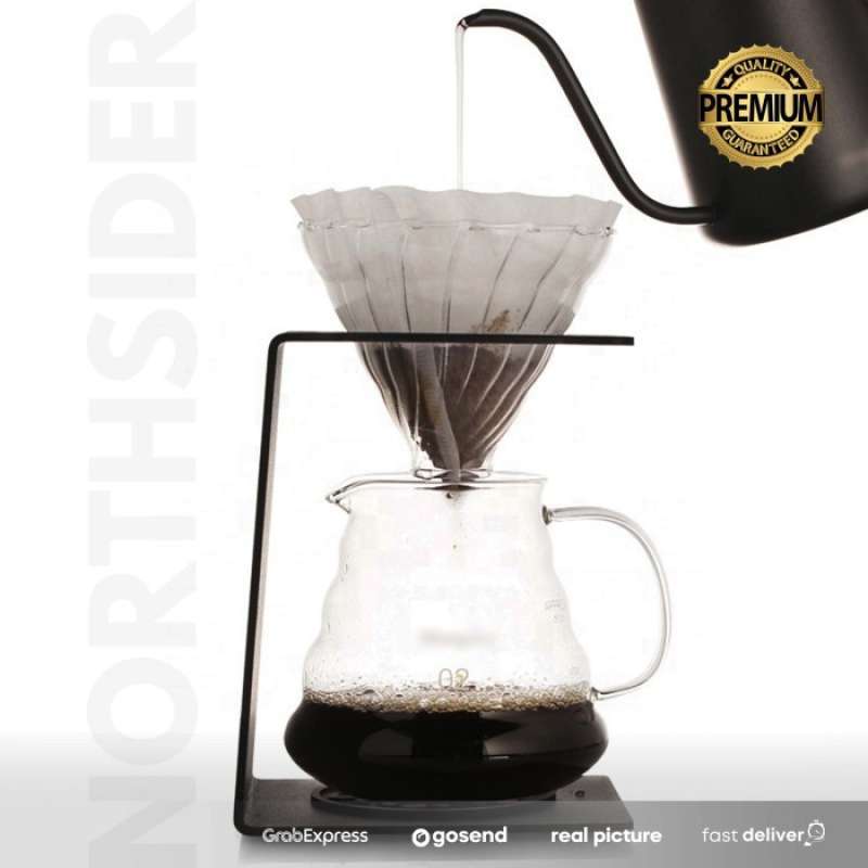 Promo Stand Dripper Kopi V60 - Teh Besi - Metal Pour Over Coffee - Tea ...