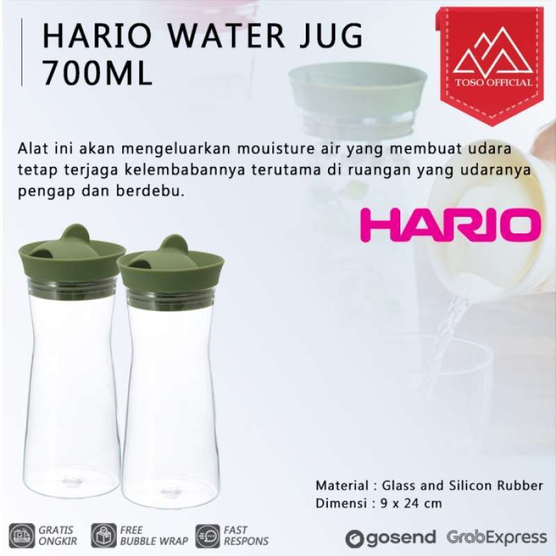 Promo Hario Water Jug Green 700ml Wj-7-og Diskon 23% Di Seller Nishimu Store - Bangka, Kota ...