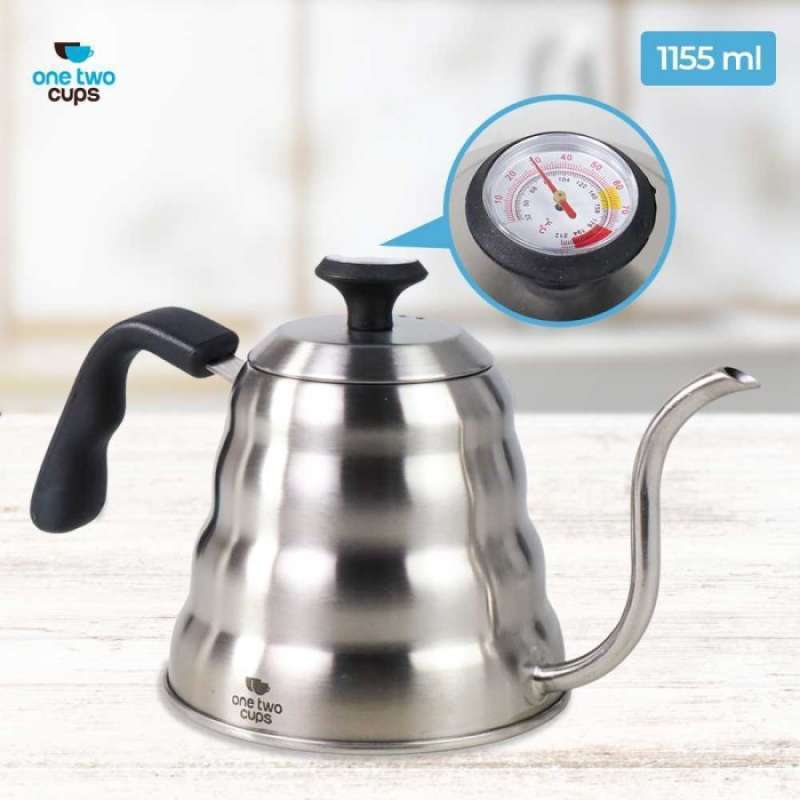 Promo Teko Leher Angsa Ketel Kopi V60 Gooseneck Kettle 1155ml ...