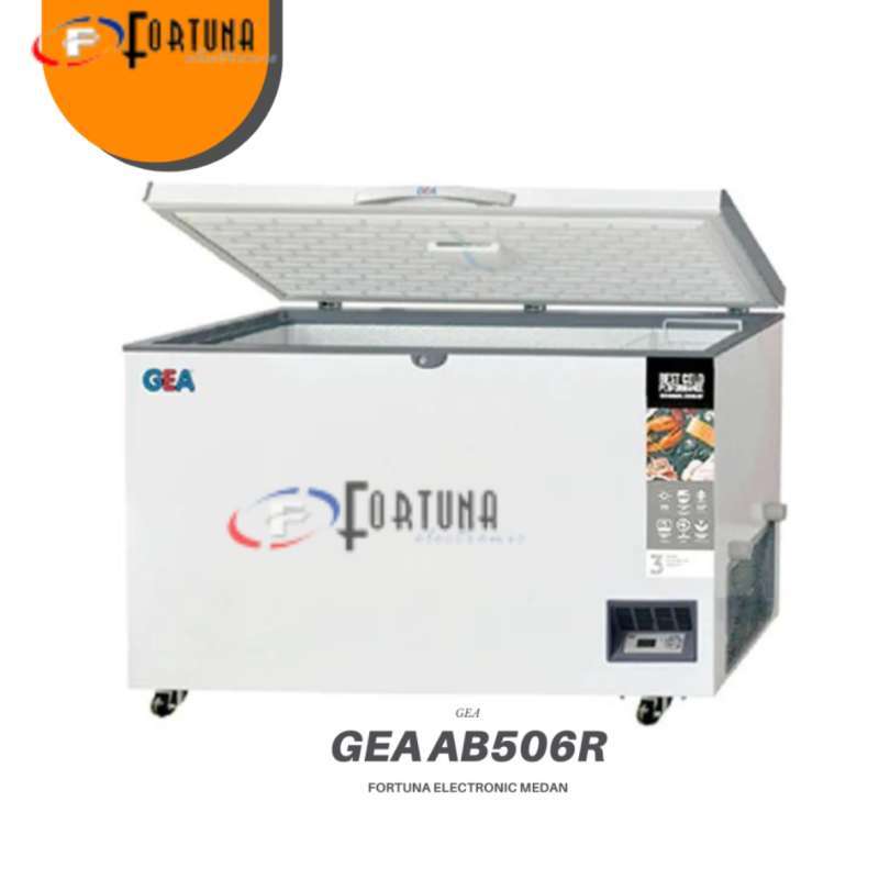 Jual Chest Frezer Gea Box Ab506r / Chest Freezer Ab600r 400 Liter ...