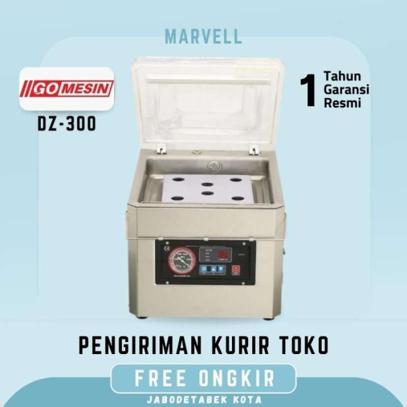 Promo Mesin Vacum 30cm Standing Sealbar Dz-300 Dz300 Garansi Resmi ...