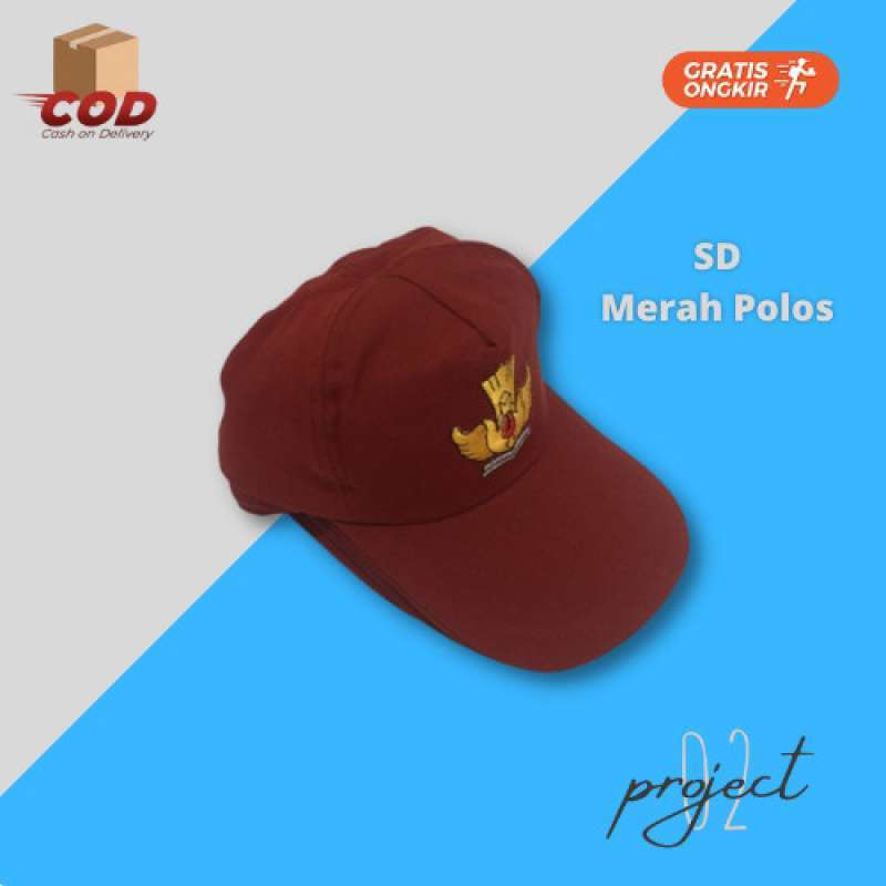 Jual Topi Sd Smp Sma Smk Topi Sekolah Seragam Sekolah Logo Bordir Di ...