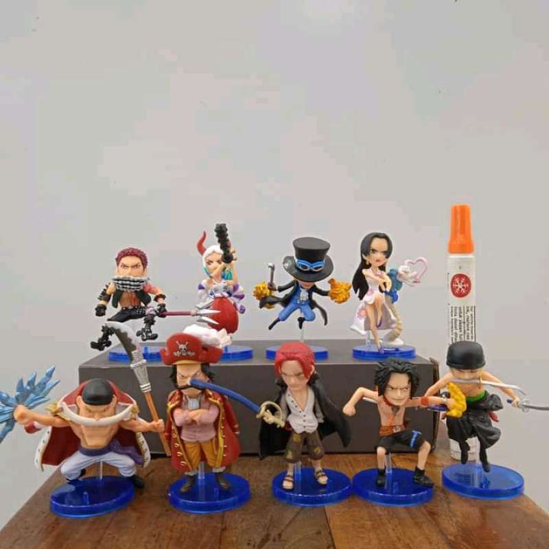 Jual Mainan Static Figure Wcf One Piece Usop Zoro Ace Shirohige Nami ...