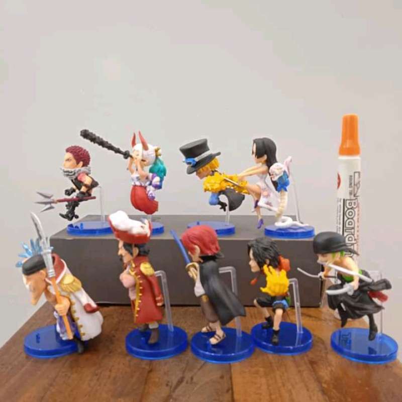Jual Mainan Static Figure Wcf One Piece Usop Zoro Ace Shirohige Nami ...