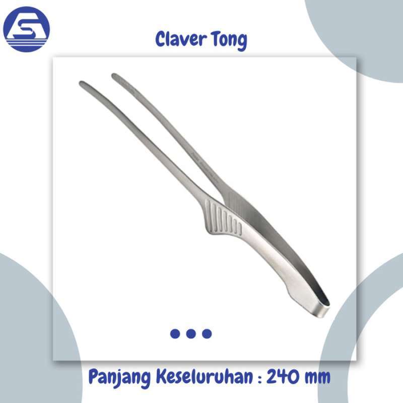 Jual Japanpack/ Stainless Steel Todai 18-0 Claver Tong/ Capit Daging ...