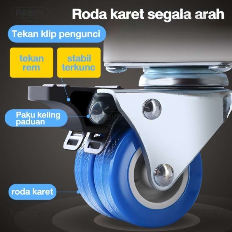 Jual Alas Kulkas Pakai Roda Tahan Karat Premium / Tatakan Mesin Cuci ...