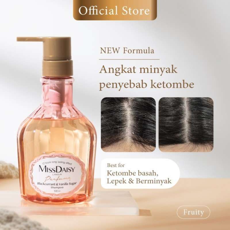 Jual Miss Daisy|anti Rontok|blackcurrant & Vanilla Perfume Shampoo ...