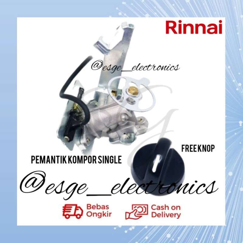Jual Original Mesin Pemantik Kompor Gas Rinnai Single Pematik Api ...