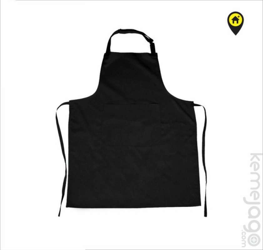 Jual Apron Celemek Kitchen Barista Pria/wanita Dapur Masak Bahan Kain ...