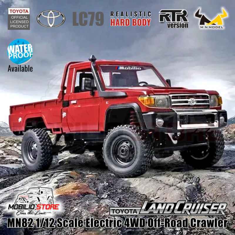 Promo Promo- Mn82 Toyota Land Cruiser Lc79 1/12 Scale Electric 4wd Off ...