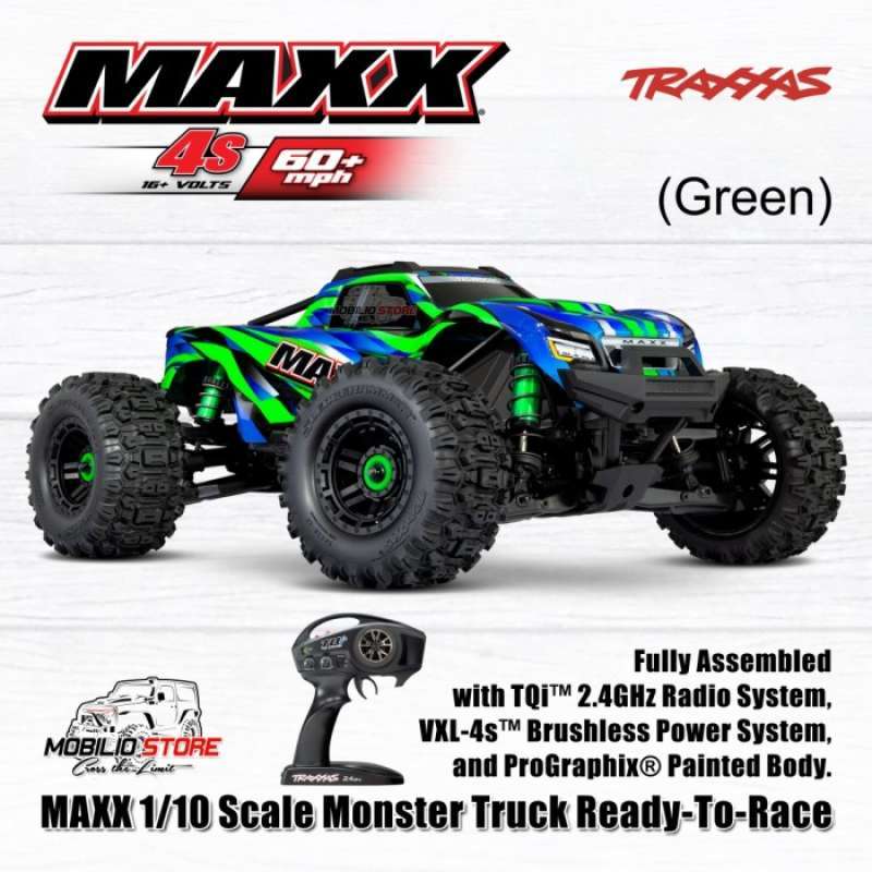 Promo Promo- Traxxas Maxx V2 With Widemaxx Rc Monster Truck Ready To ...