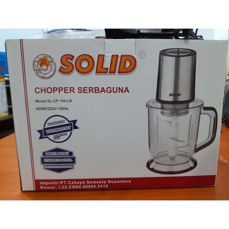 Jual Ssa Chopper Solid Cp-150 (1,5 Liter) Di Seller Toko Sumatera Jaya ...