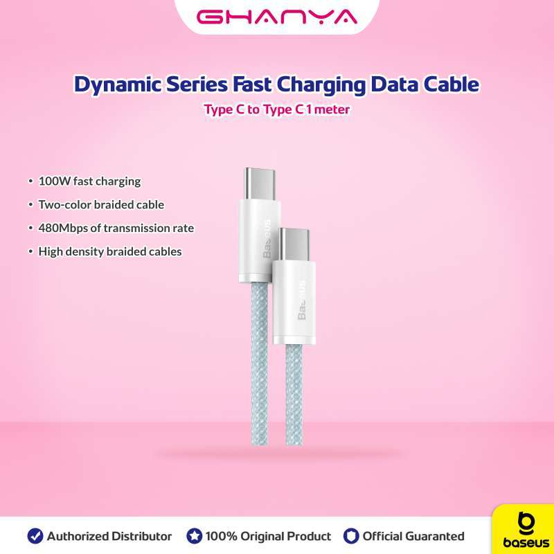 Promo Baseus Kabel Data Dynamic Series Type C To Type C 100w Super Fast ...
