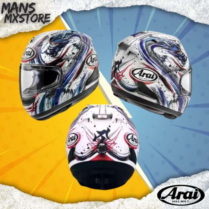 Jual Helm Arai Rx7x Kiyonari Trico Helmet Original Arai Full Face Di Seller Mansmxstore. - Suka ...