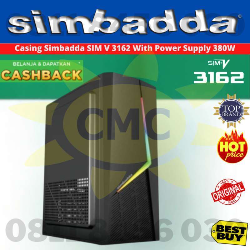 Jual Casing Simbada Simbadda Sim V 3160 Sim V 3162 + Psu 380w - Sim-v ...