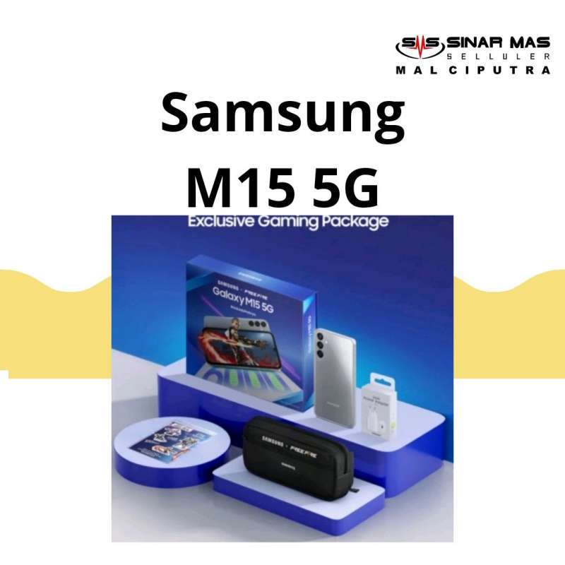 Jual Samsung Galaxy M15 5g 6/128gb [gaming Package] New - Dark Blue Di ...